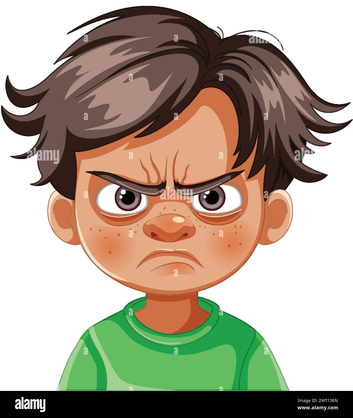 Expression displeasure Cut Out Stock Images & Pictures - Alamy