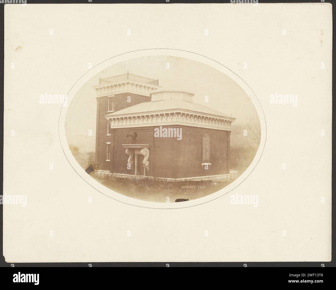 Jackson Hall, Williams College. George Kendall Warren, photographer ...