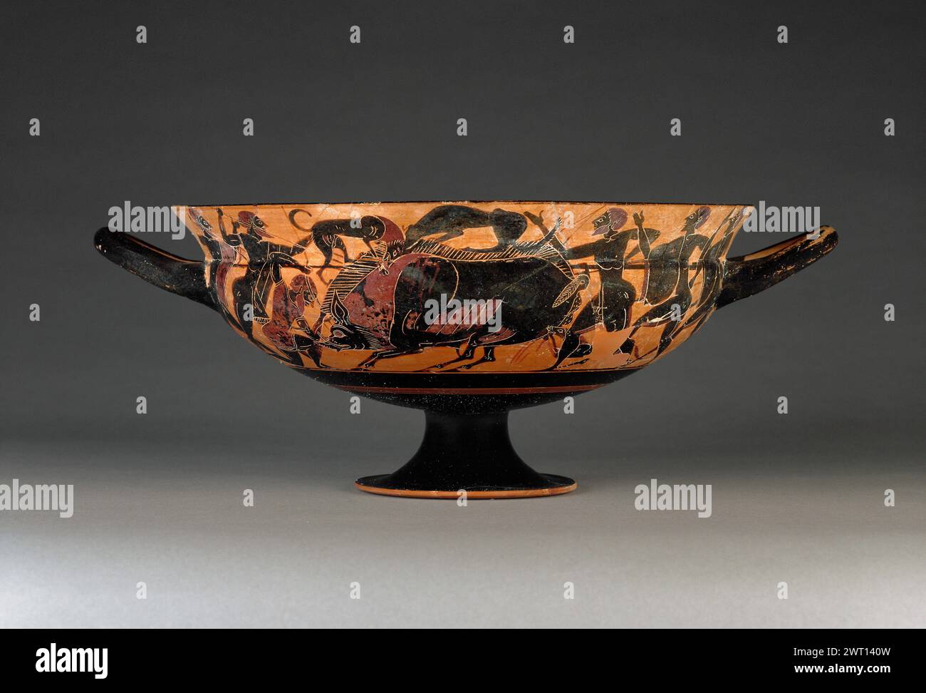 Attic Black-Figure Siana Cup. Painter of Boston C.A., painter (Greek ...