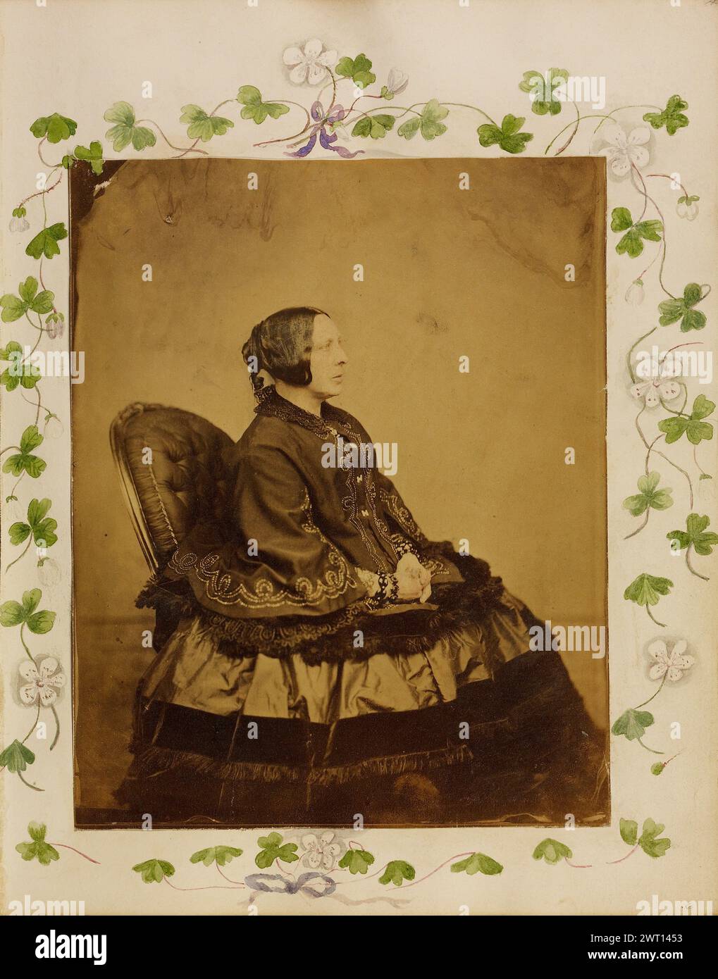 Maria Augusta Hare, Countess Listowel. Unknown, photographer about 1864 ...