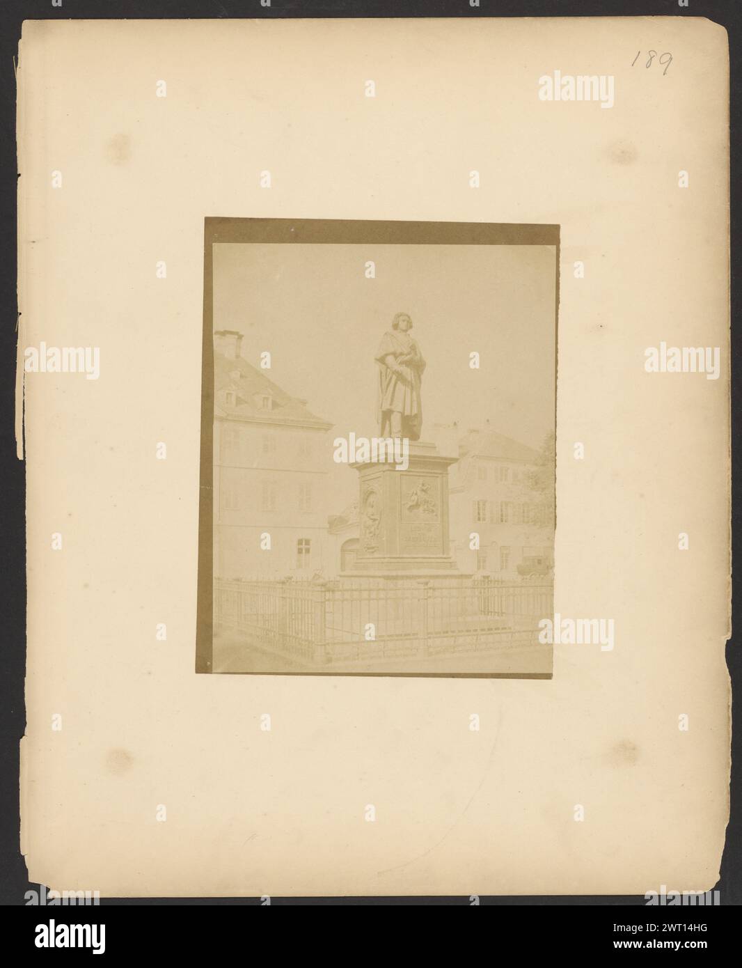Statue of Beethoven. Unknown, photographer 1854–1856 The Beethoven ...