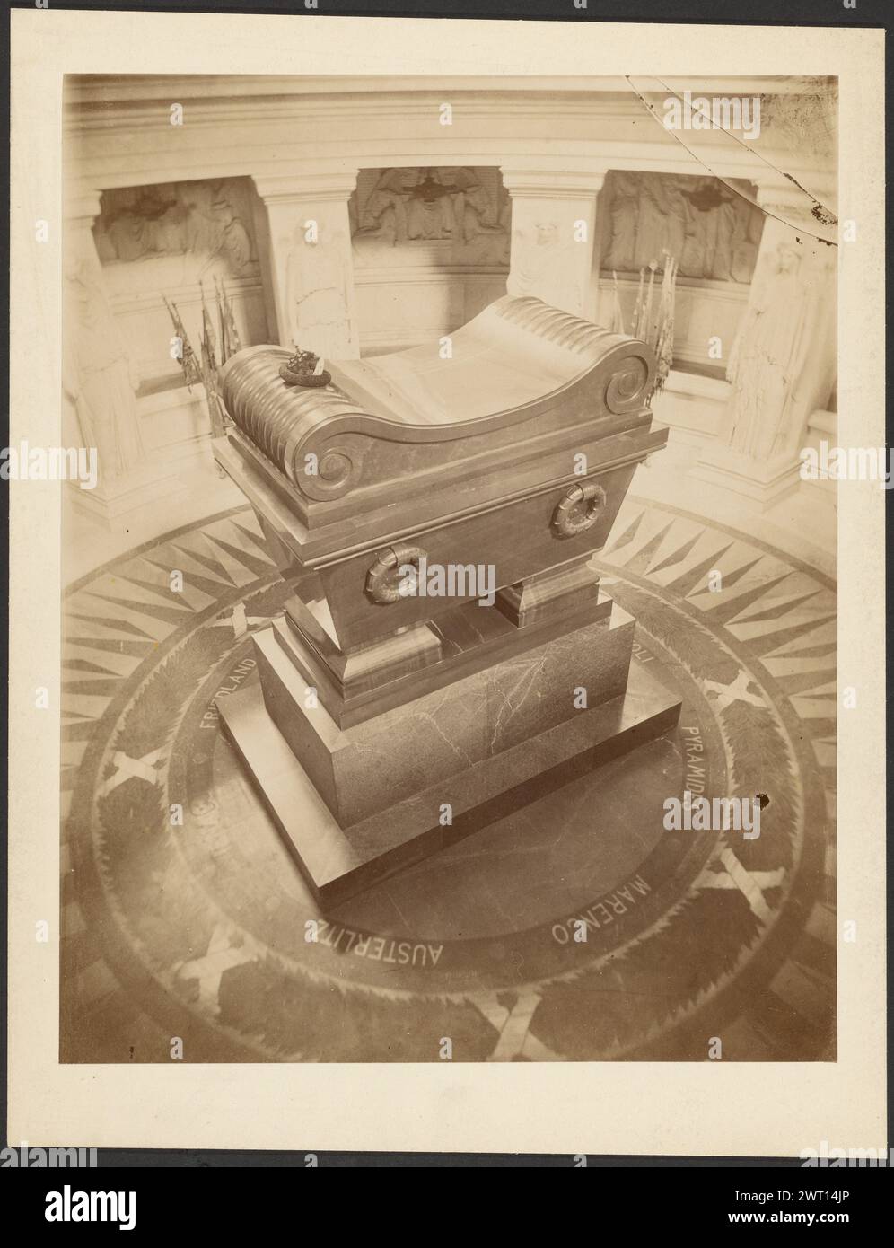 Tomb of Napoleon Bonaparte. Unknown, photographer about 1865–1880 A ...