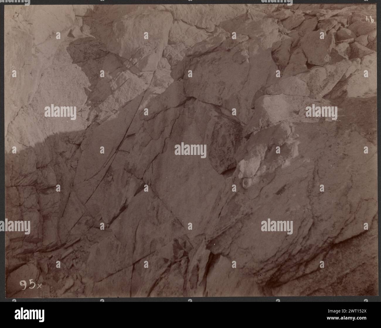 Rock Formation. Attributed to George Davidson, photographer (Scottish ...