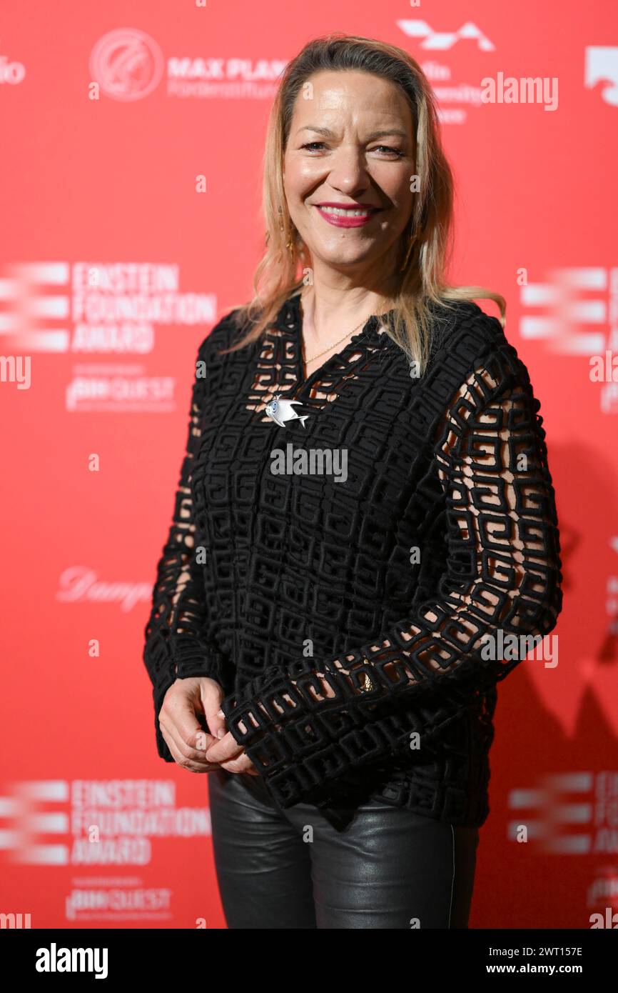 Berlin, Germany. 14th Mar, 2024. Marine biologist Antje Boetius ...