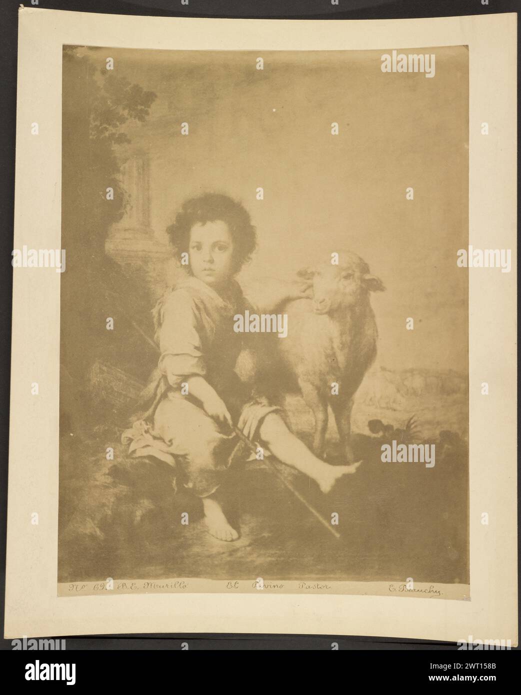 The Holy Shepherd by Murillo (El Divino Pastor por Murillo). Emilio ...