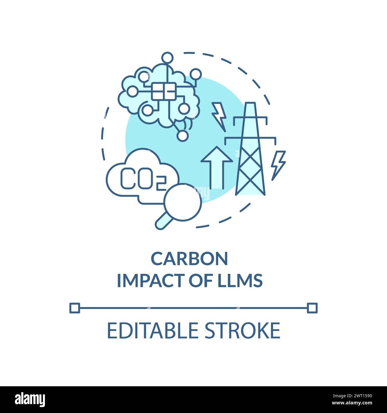 Environmental impact of ai hi-res stock photography and images - Alamy