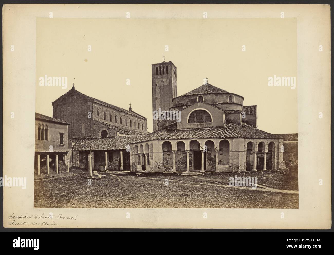 Cathedrale de Torcello et Sainte Fosca. Carlo Ponti, photographer ...