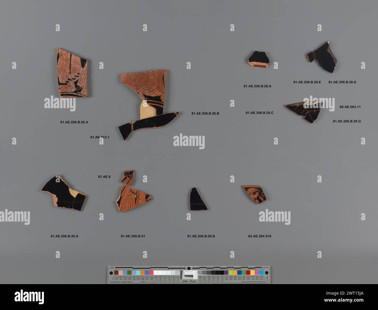 Attic Red-Figure Kylix Fragment. Triptolemos Painter (Greek (Attic ...