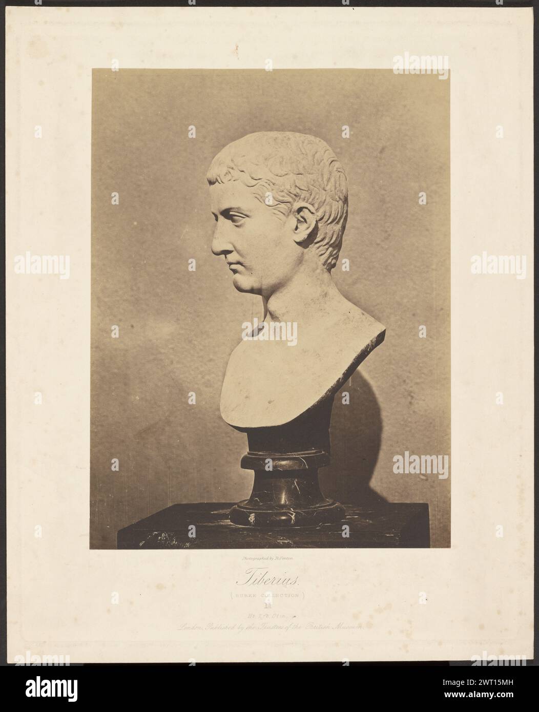Tiberius. Roger Fenton, photographer (English, 1819 - 1869) about 1852 ...