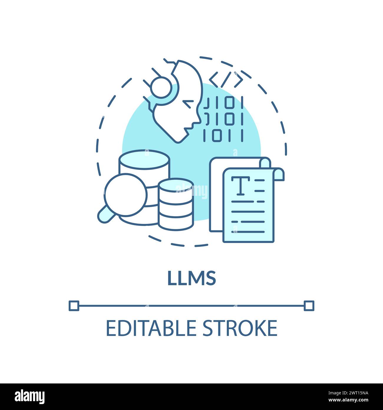 LLM artificial intelligence soft blue concept icon Stock Vector Image ... LLM artificial intelligence soft blue concept icon Stock Vector Image ...