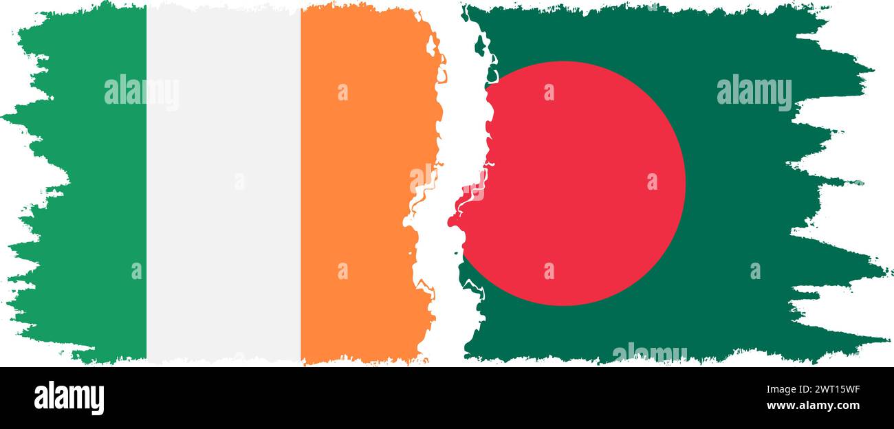 Bangladesh ireland flag hi-res stock photography and images - Alamy