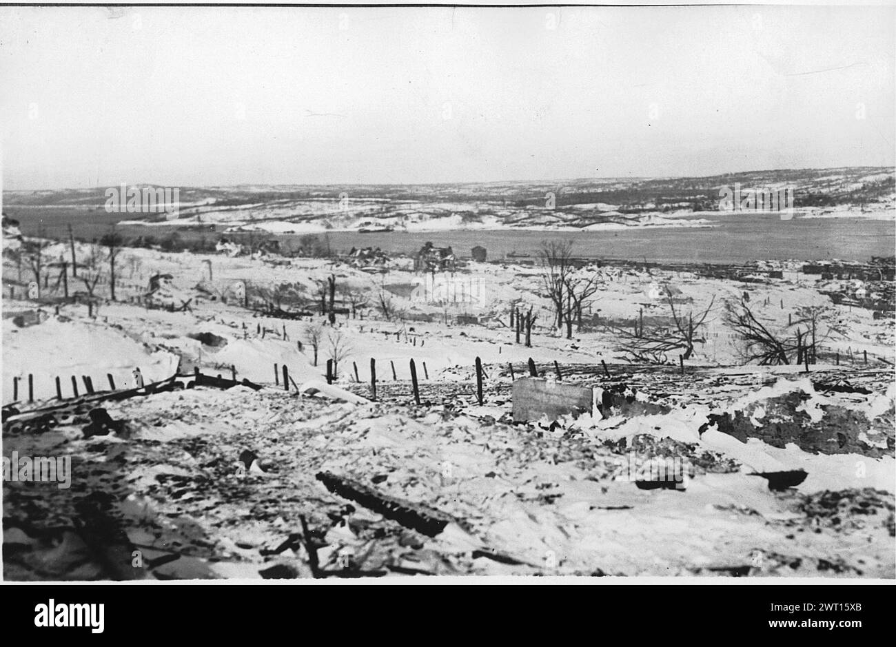 Richmond neighbourhood devastated after the 1917 Halifax explosion ...