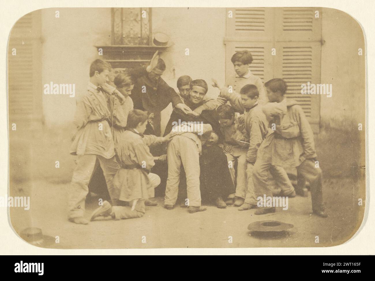 Au College de l'Assomption, Nîmes: La Fessée (At the College of the ...