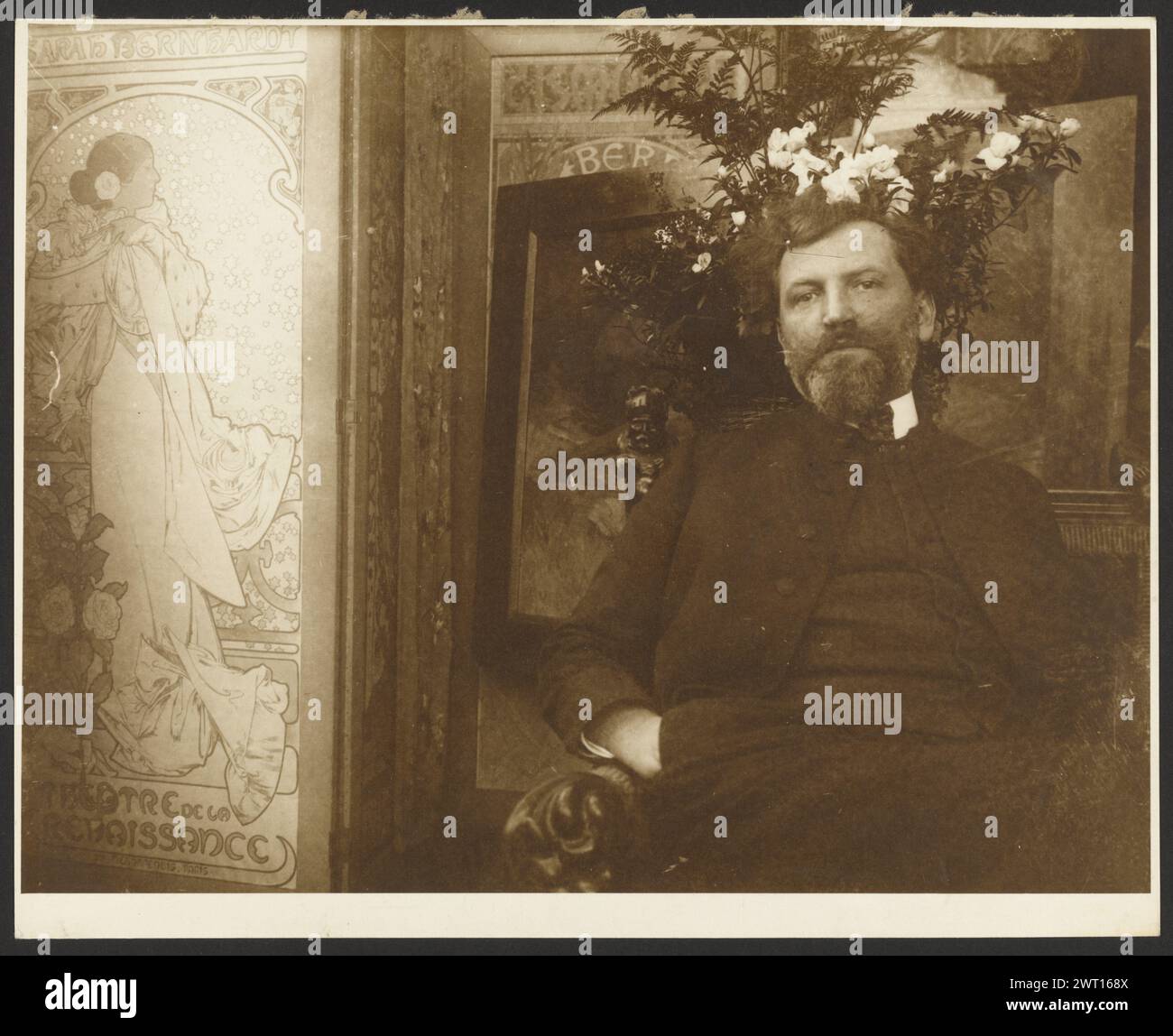 Self-Portrait of Alphonse-Marie Mucha. Alphonse Maria Mucha ...