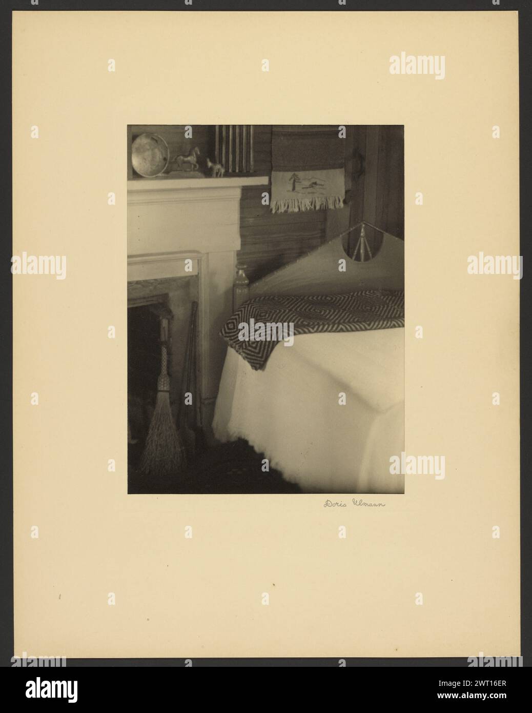 Interior of Olive Dame Campbell's House, Brasstown, North Carolina ...