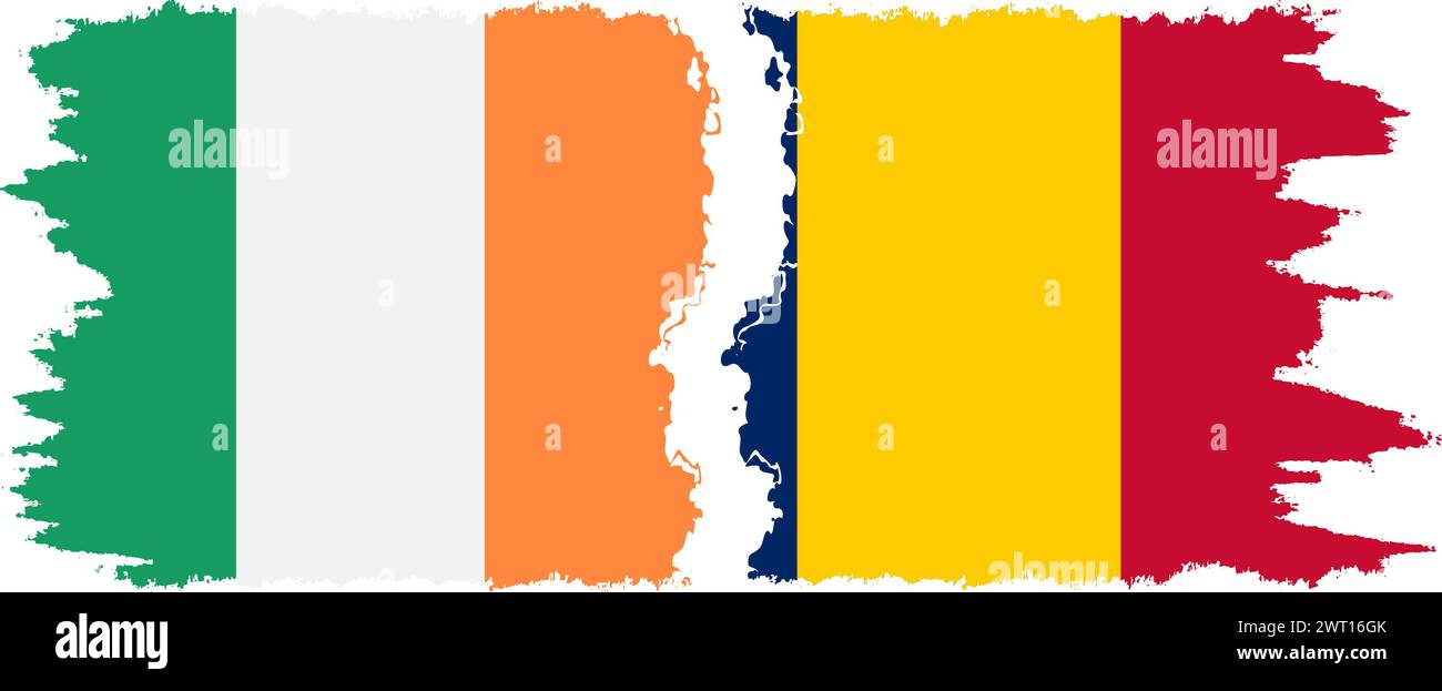 Ireland chad flag Stock Vector Images - Alamy