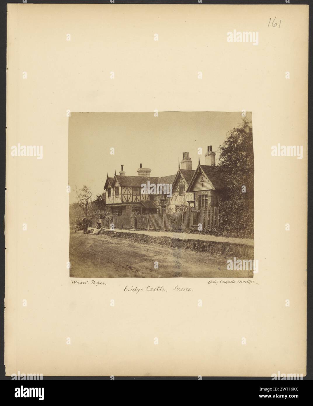 Eridge Castle, Sussex. Lady Augusta Mostyn, photographer (Welsh, 1830 ...