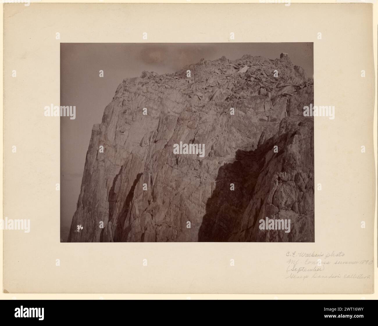 Mountaintop with Shed. Attributed to George Davidson, photographer ...