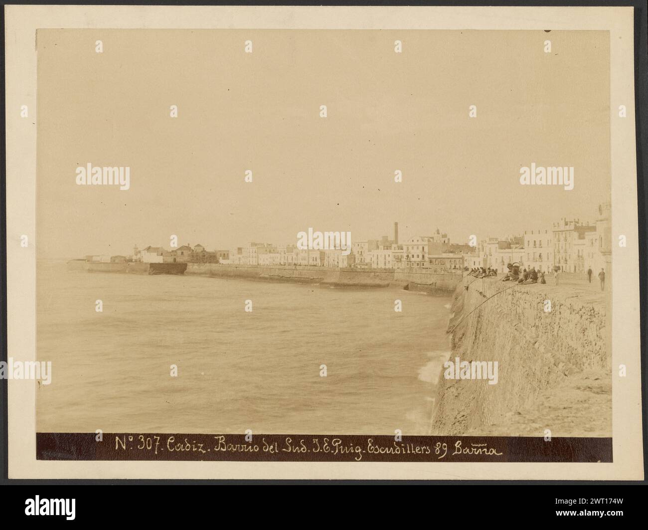 Cadiz, Barrio del Sud. J.E. Puig, photographer (Spanish, active 1890s ...