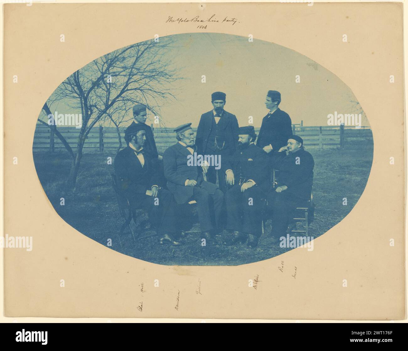 The Yolo Base Line Party. Carleton Watkins, photographer (American ...