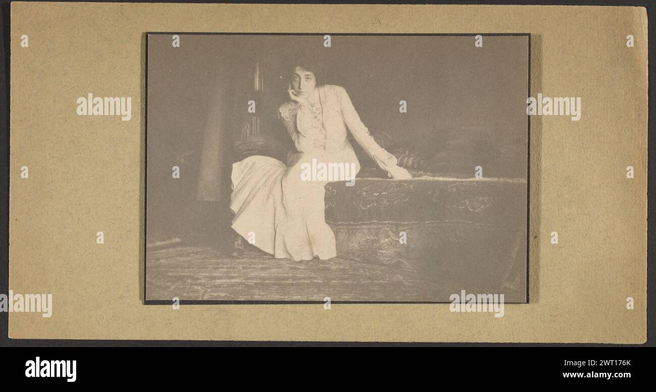 Portrait of Mercedes de Cordoba. Joseph Turner Keiley, photographer ...