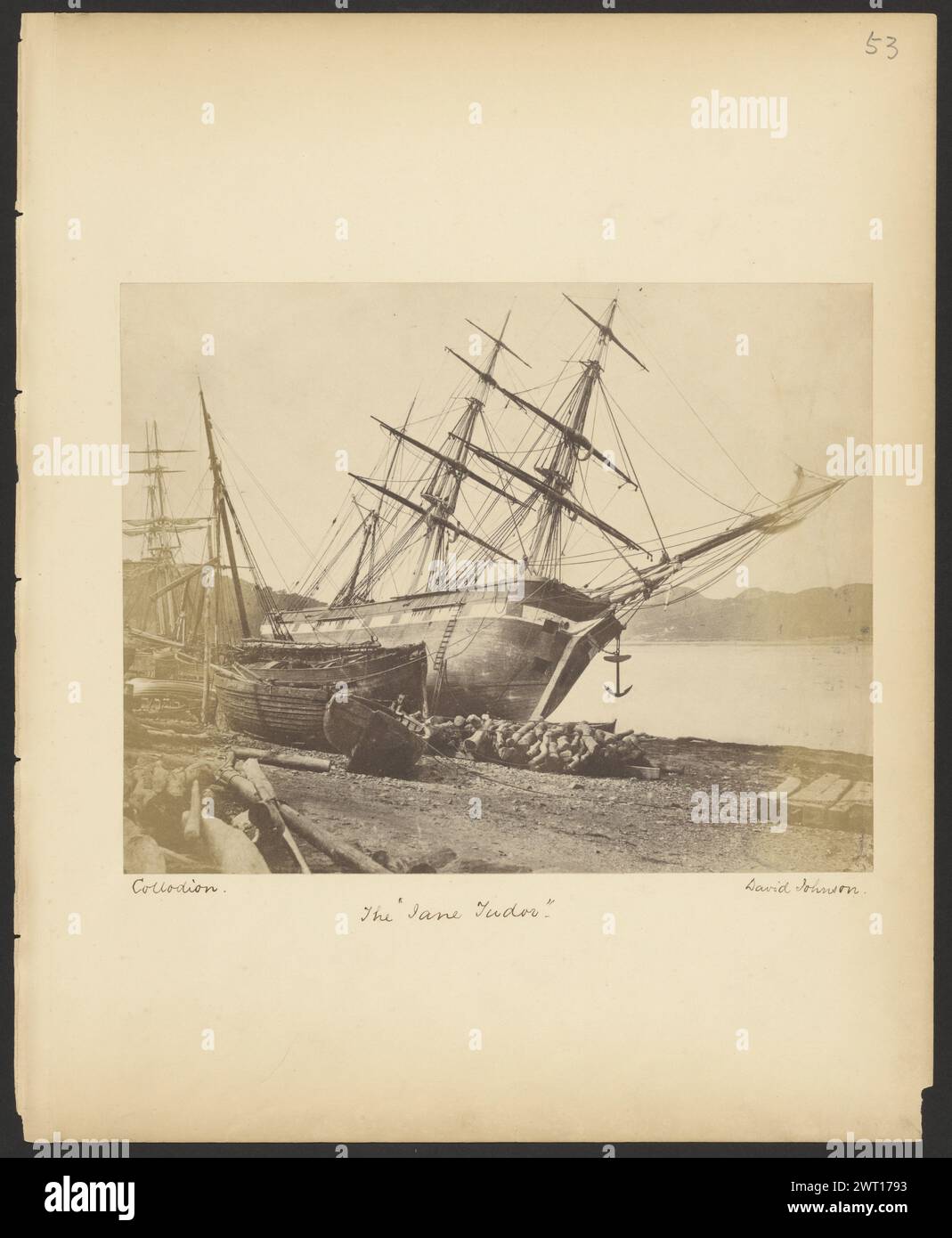 The "Jane Tudor". David Johnson, photographer (British, active 1850s ...
