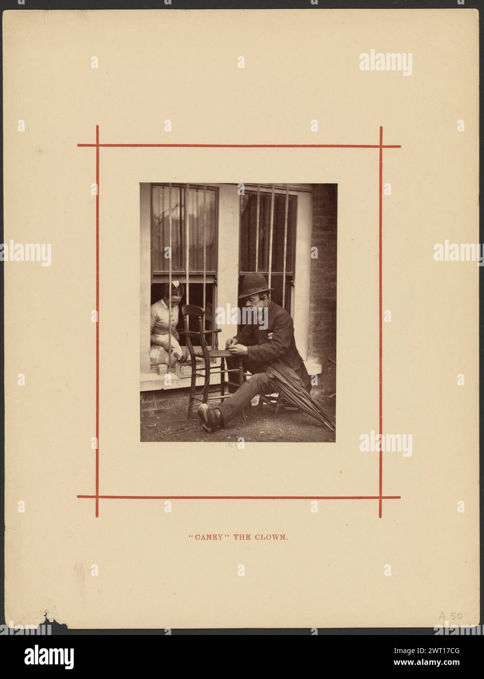 "Caney," The Clown. John Thomson, photographer (Scottish, 1837 - 1921 ...