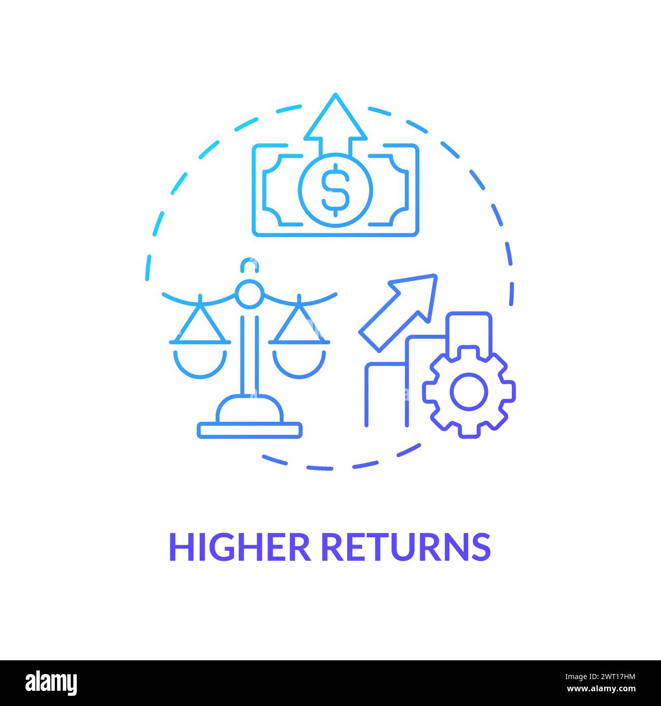 Investment returns Cut Out Stock Images & Pictures - Alamy