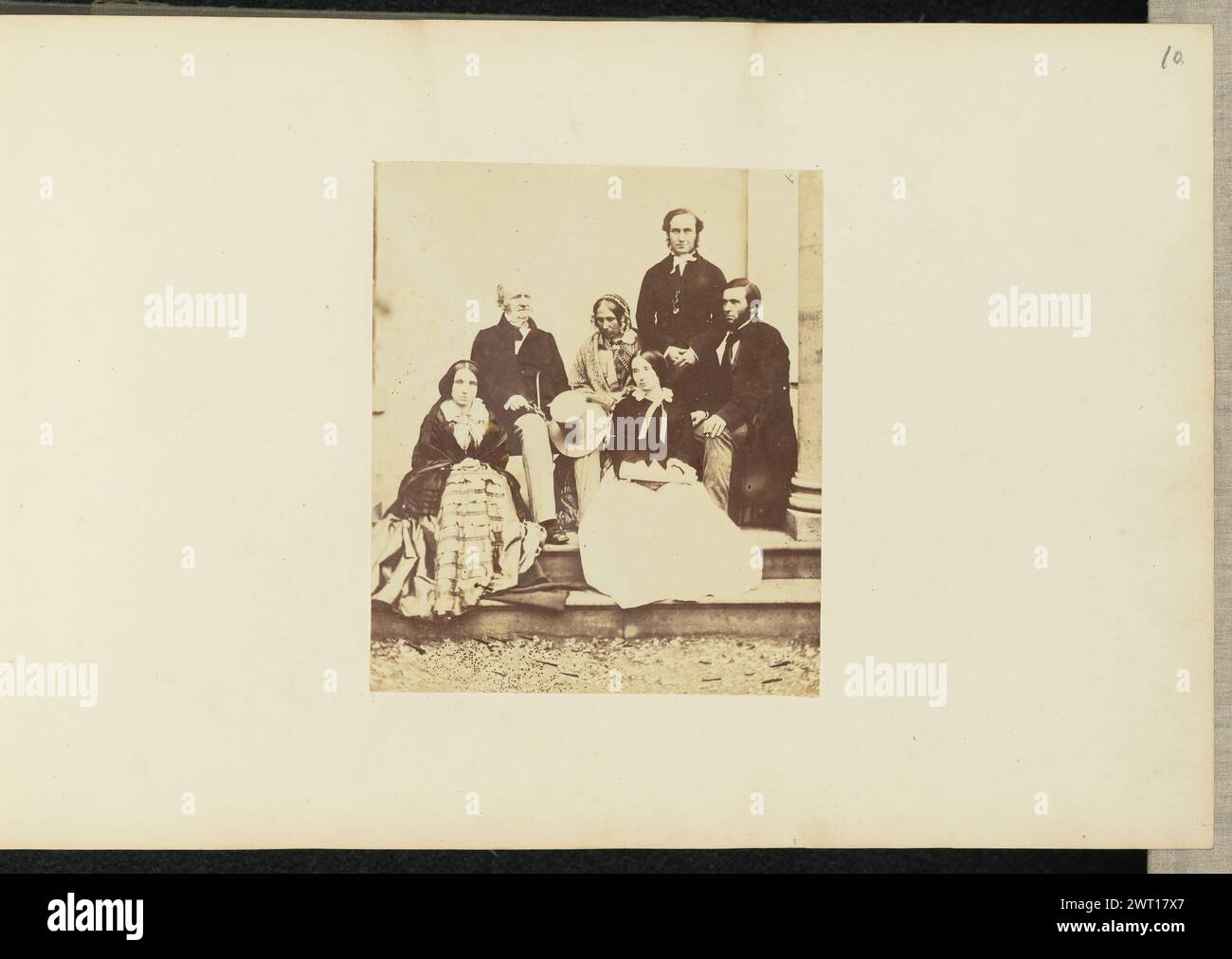 Group Portrait. Sir John Joscelyn Coghill, photographer (Irish, 1826 ...