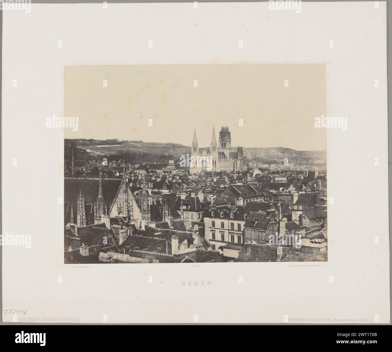 Rouen. Hippolyte Bayard, photographer (French, 1801 - 1887) Louis Désiré Blanquart-Evrard ...