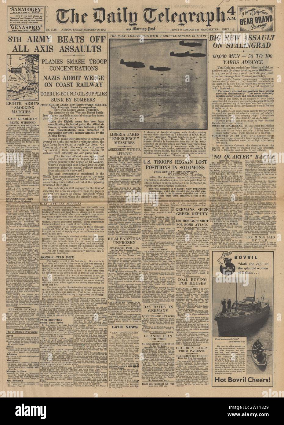 Newspaper japan 1942 hi-res stock photography and images - Alamy