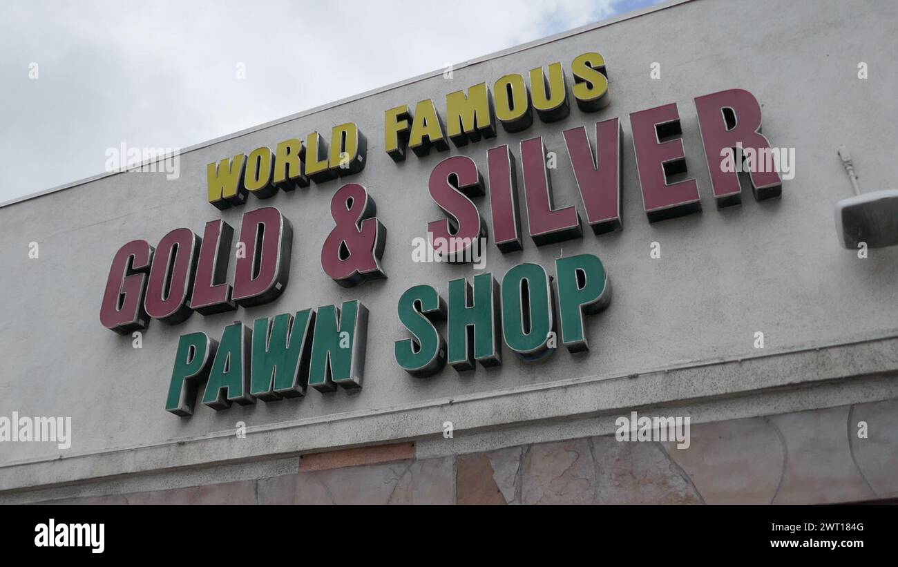 Las Vegas, Nevada, USA 7th March 2024 Pawn Stars World Famous Gold ...