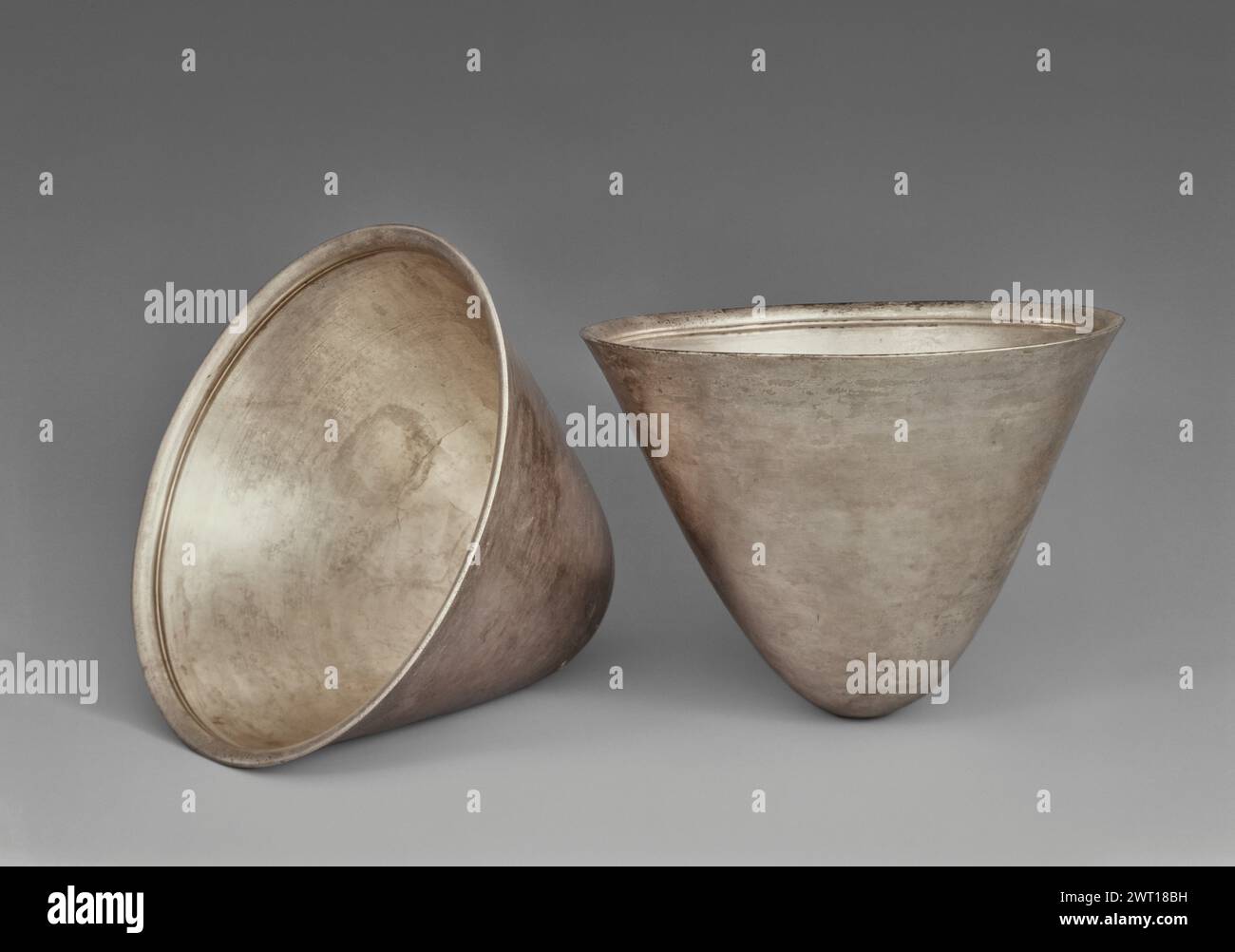 One Conical Bowl. Unknown 175–75 B.C. One of a pair of conical bowls ...