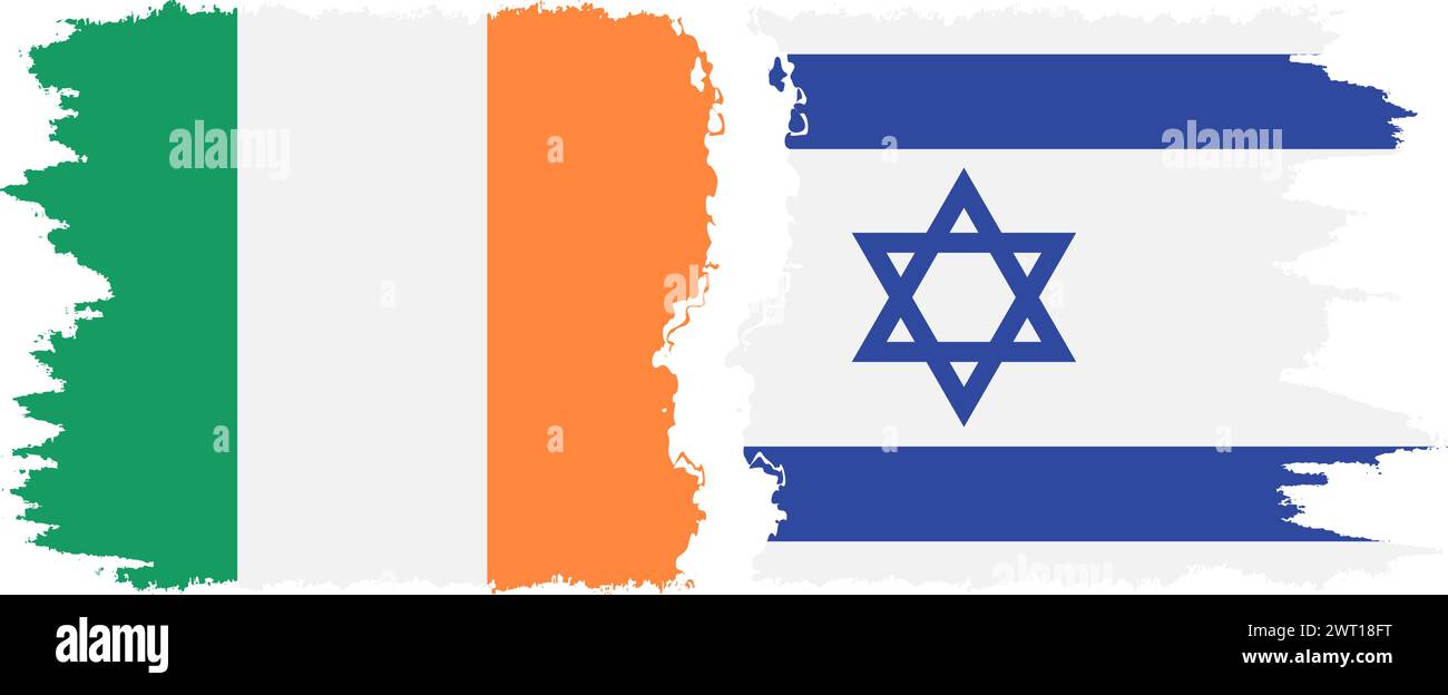 Ireland israel conflict Stock Vector Images - Alamy