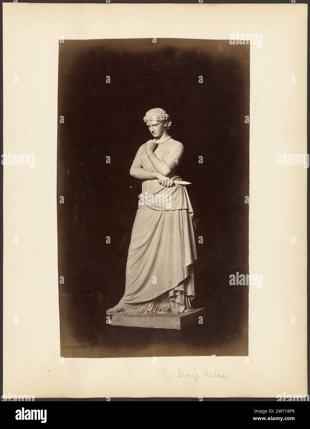 William Wetmore Story's "Medea". Unknown, photographer about 1868–1890 ...