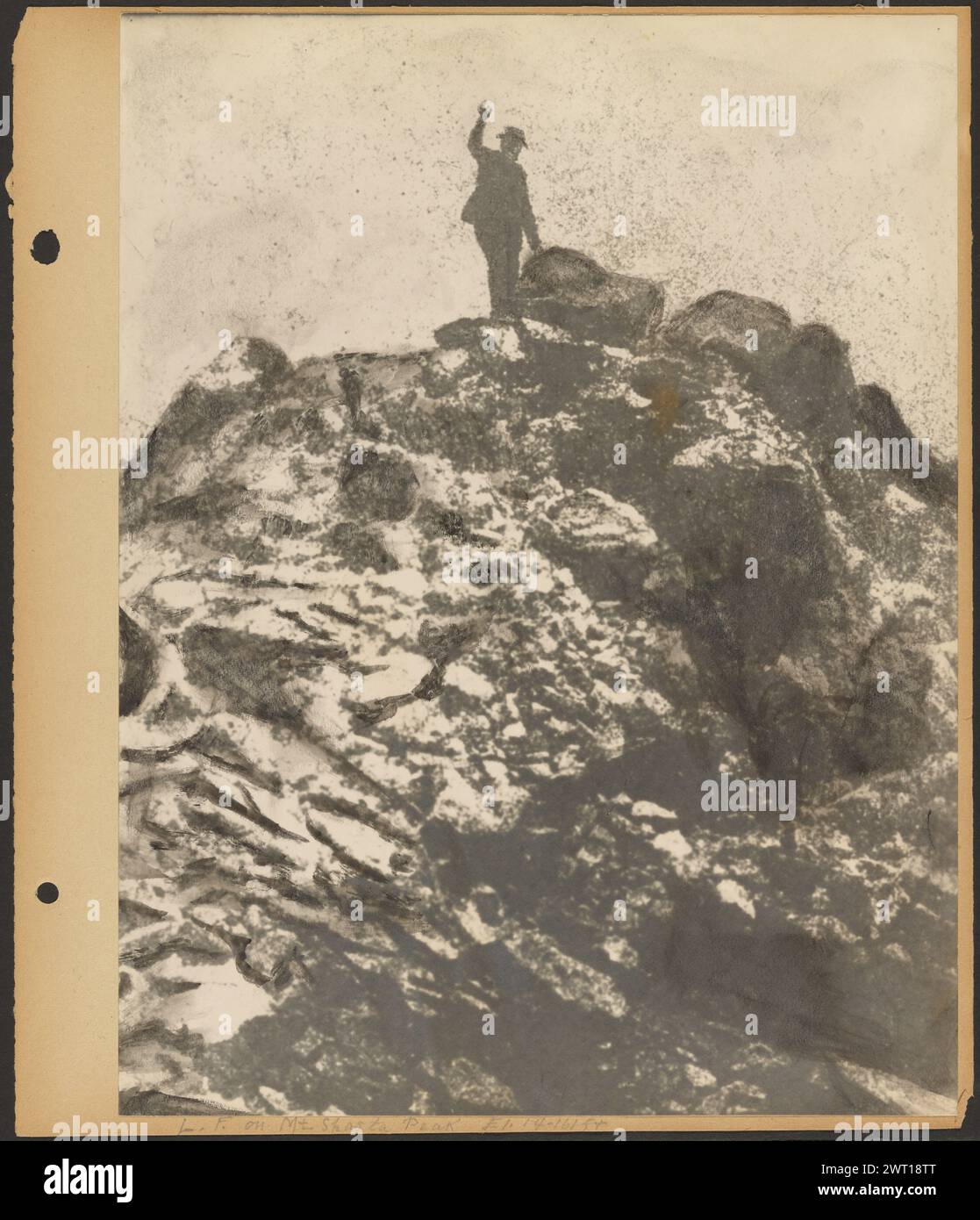 L.F. on Mt. Shasta Peak Louis Fleckenstein. Louis Fleckenstein ...