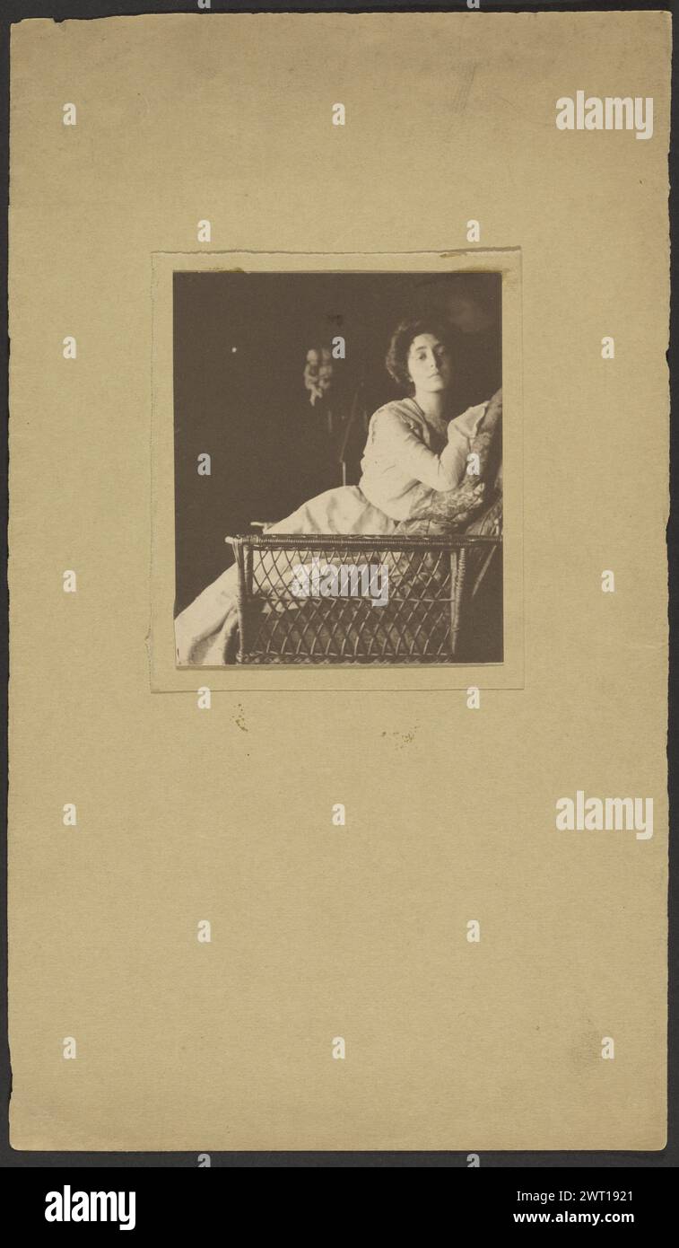 Portrait of Mercedes de Cordoba. Joseph Turner Keiley, photographer ...