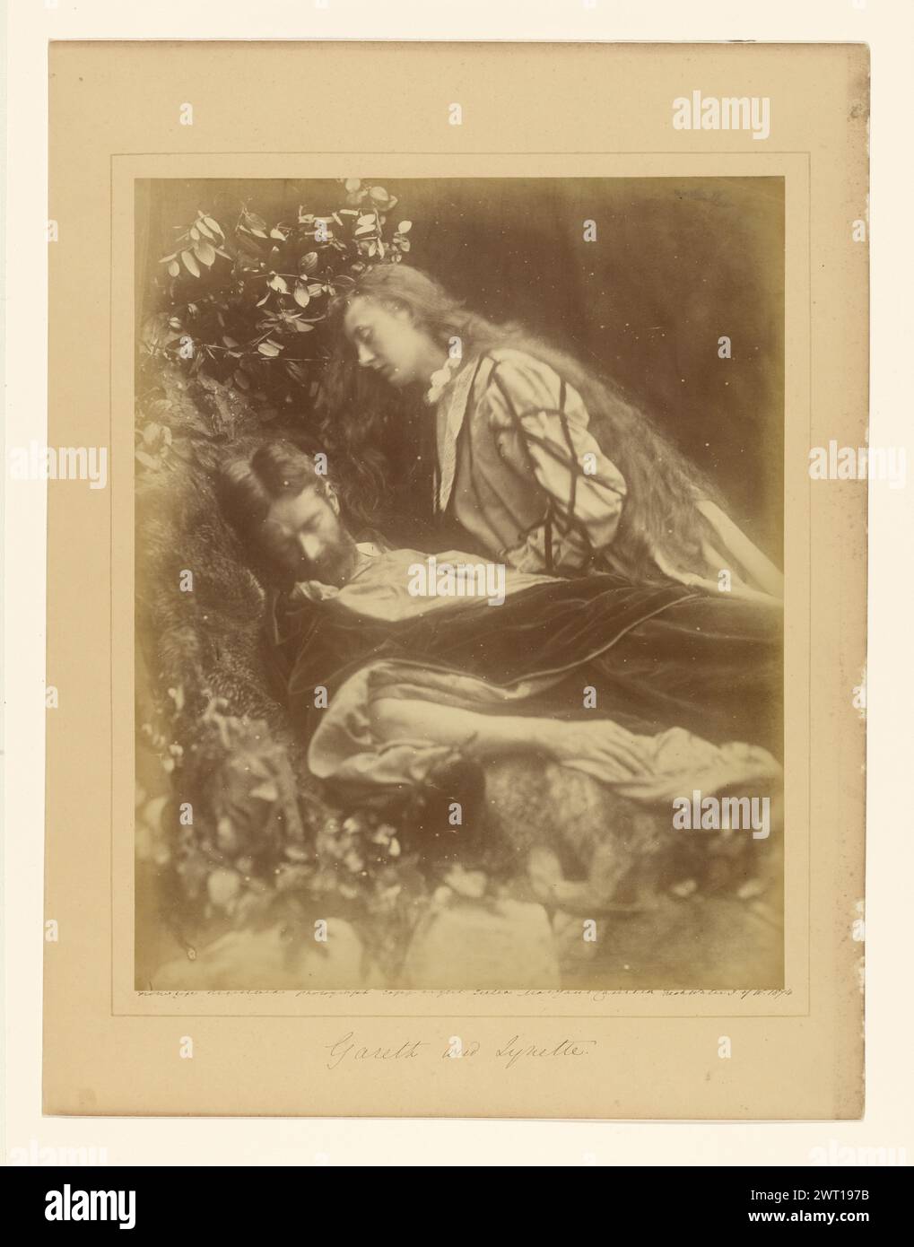 Gareth and Lynette. Julia Margaret Cameron, photographer (British, born ...