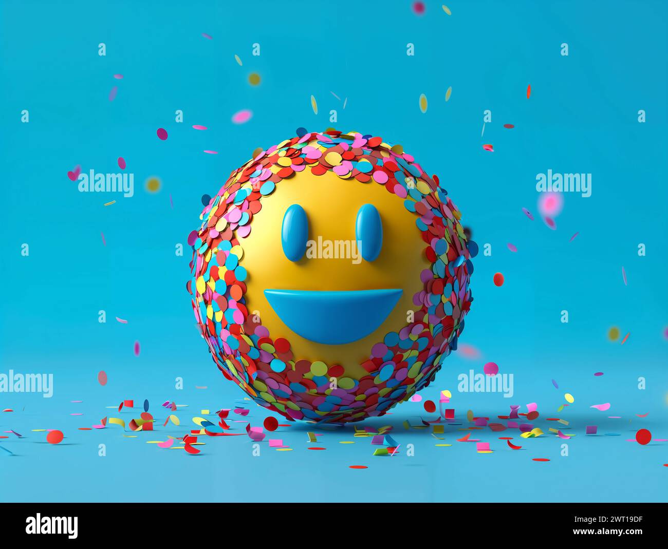 Celebration face emoji hi-res stock photography and images - Alamy