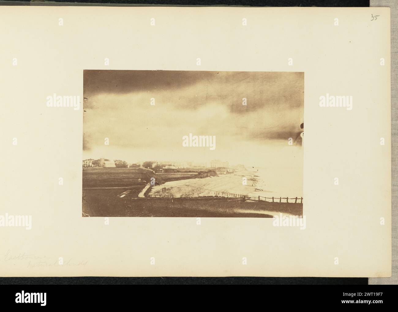 Eastbourne, Natural Clouds. Sir John Joscelyn Coghill, photographer ...