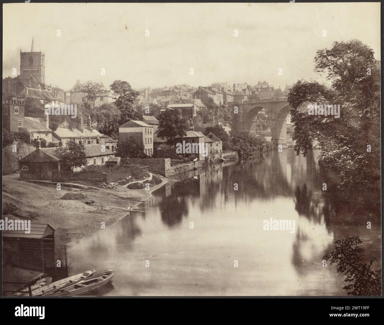 Knaresborough, Yorkshire. Attributed to Henry Bedford-Lemere ...