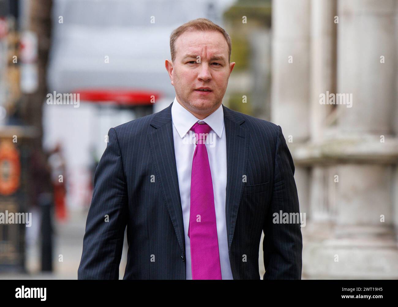 London, UK. 15th Mar, 2024. Former Trader, Tom Hayes, arrives at the ...