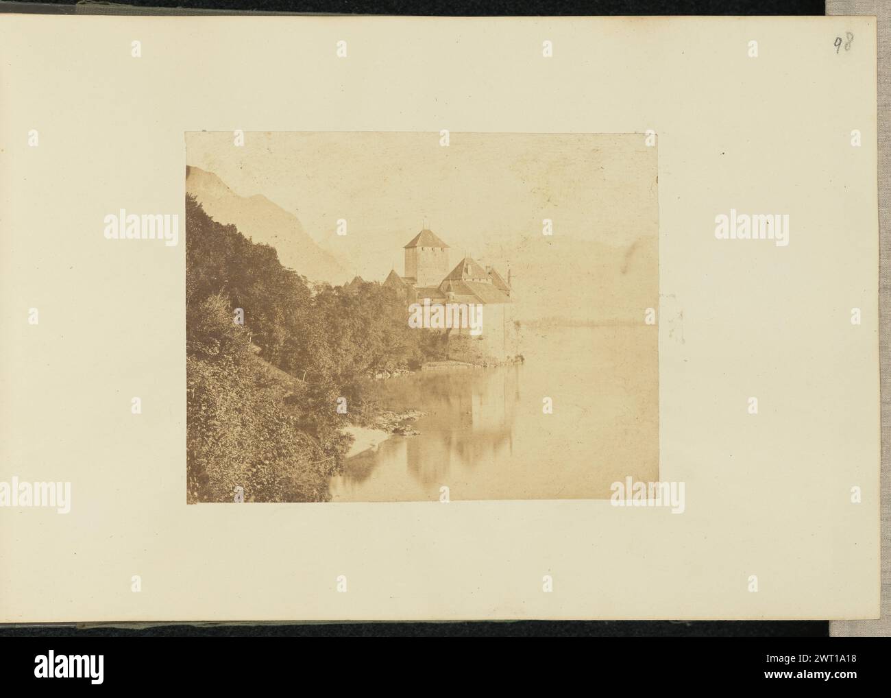 Chillon. Sir John Joscelyn Coghill, photographer (Irish, 1826 - 1905 ...