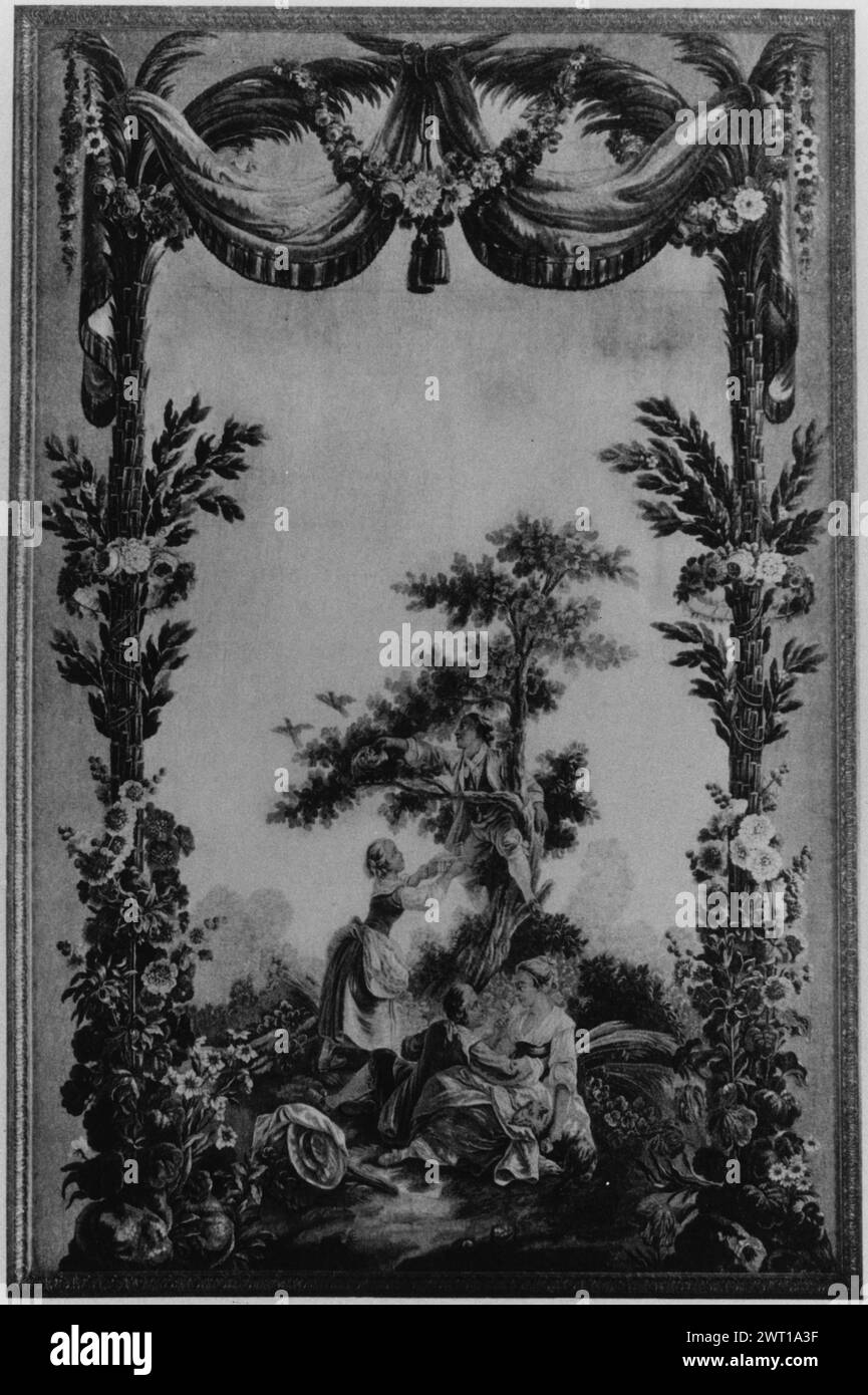 Birds nesting. Huet, Jean-Baptiste (French, 1745-1811) (author of ...