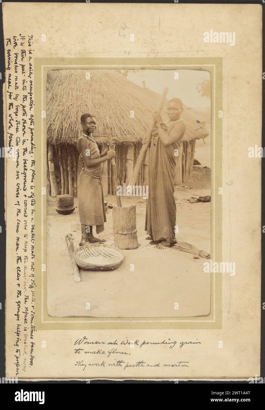 Pounding maize hi-res stock photography and images - Alamy