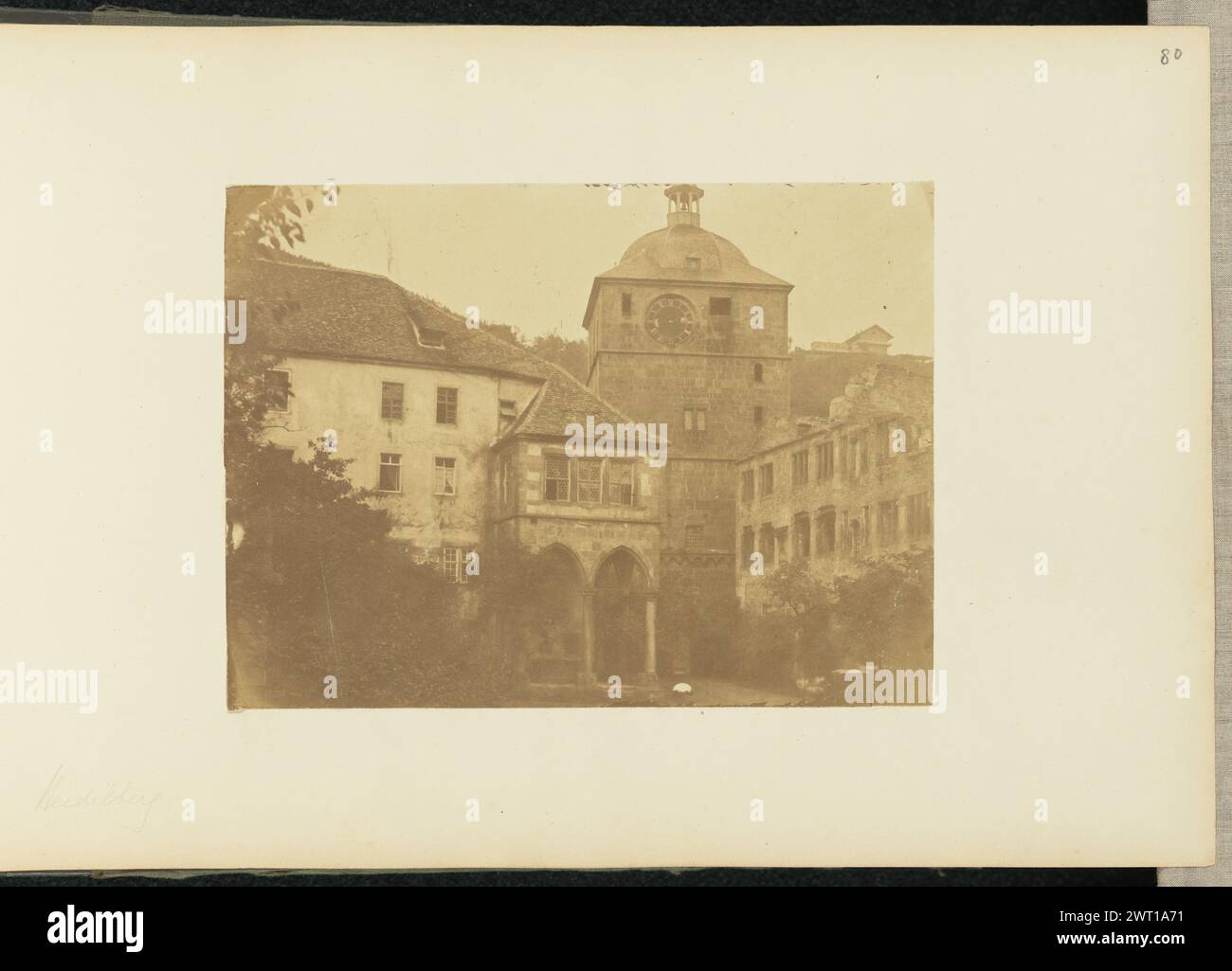 Heidelberg. Sir John Joscelyn Coghill, photographer (Irish, 1826 - 1905 ...