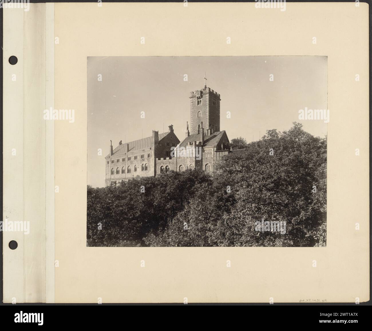 Wartburg Castle. Unknown, photographer about 1890–1899 A medieval ...