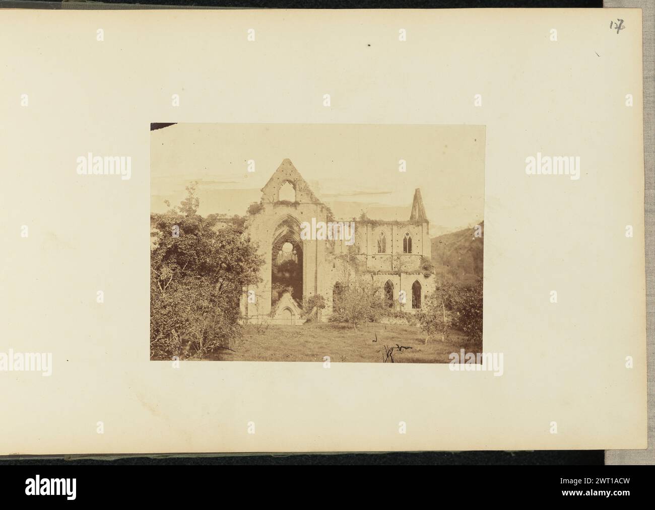 Ruins. Sir John Joscelyn Coghill, photographer (Irish, 1826 - 1905 ...