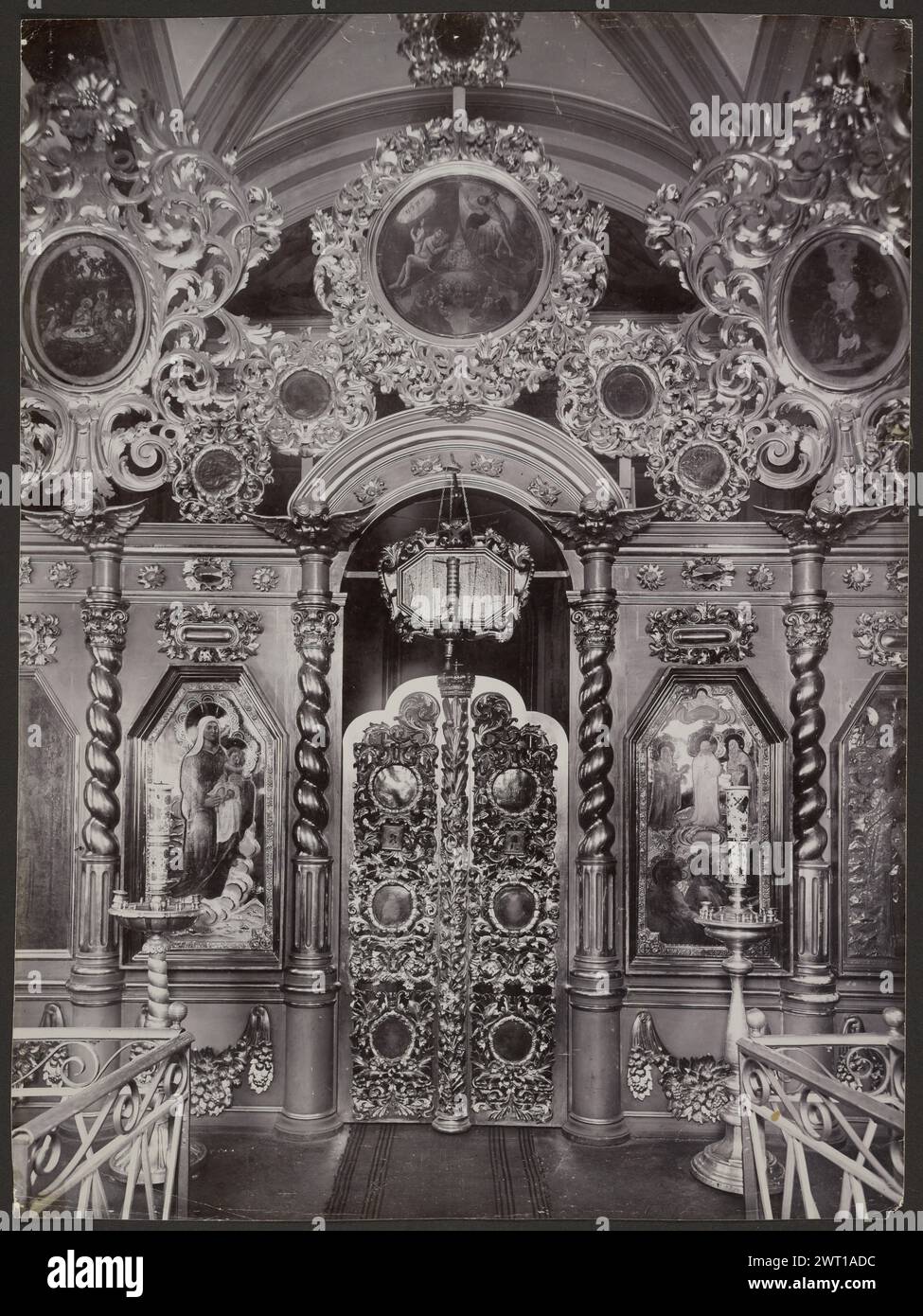 Interior of the Church of the Peter & Paul Fortress, St. Petersburg ...