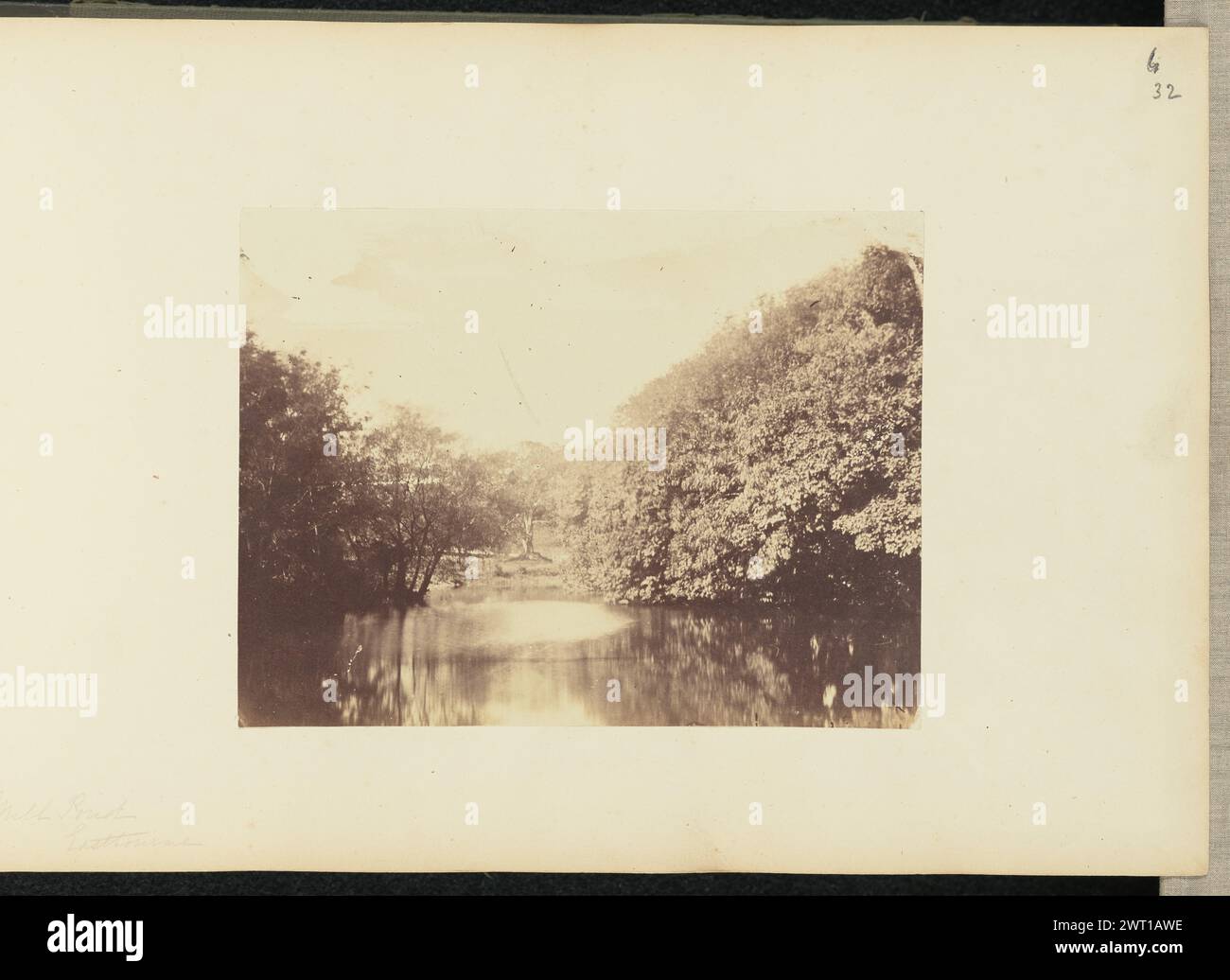 Mill Pond, Eastbourne. Sir John Joscelyn Coghill, photographer (Irish ...
